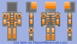 Fire Suit Minecraft Skin