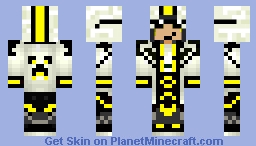 MCArcadeX Yellow Minecraft Skin
