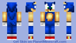 Sonic Minecraft Skin