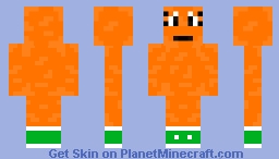 Darwin Sad Minecraft Skin