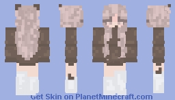 brown crew Minecraft Skin