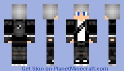 Gray Minecraft Skin