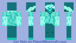 Diamond steve Minecraft Skin