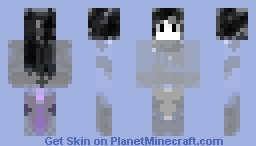 Ghost Girl Minecraft Skin