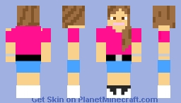 Simple Girl Minecraft Skin