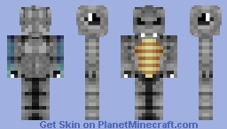 steel dragon Minecraft Skin