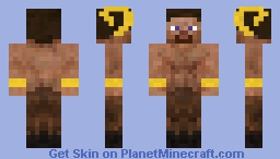 The Goat Man Minecraft Skin