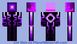 ENDER RAPTOR Minecraft Skin