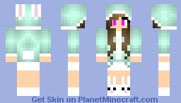 cute bunny girl Minecraft Skin