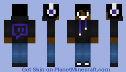 Darkshane2002 Twitch Minecraft Skin