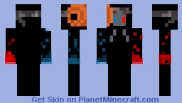 Half and Half W/ Tobi mask Minecraft Skin