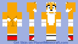 Traumatized Tails Minecraft Skin