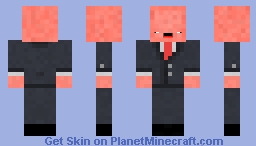 Derp Patrick Suit (w/ derp chin face) Minecraft Skin