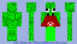 Mustache Pickle Minecraft Skin