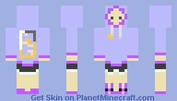 Hoodie and Bunny Slippers Minecraft Skin