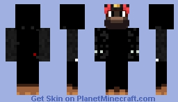 Cool black mario Minecraft Skin
