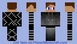 gray jacket guy Minecraft Skin