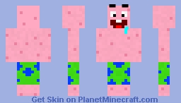 Patrick Man Minecraft Skin