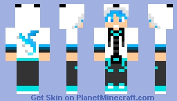 blue dragon Minecraft Skin