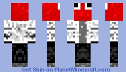 RED Minecraft Skin