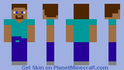 cartoon steeve Minecraft Skin