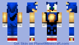 pee pee sonic Minecraft Skin