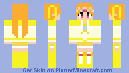 cure sunny(smile precure) Minecraft Skin