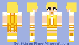 cure peace(smile precure) Minecraft Skin
