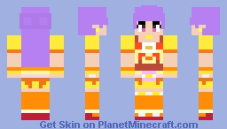 cure miracle sapphire style(maho girls precure) Minecraft Skin
