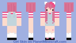 아낀다 - hello kitty ver. Minecraft Skin