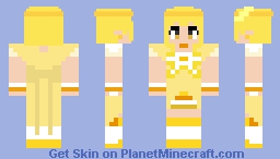 cure peace princess form(smile precure) Minecraft Skin