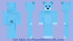 blue B Minecraft Skin