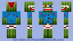 Watermelon man Minecraft Skin