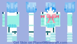 blue Minecraft Skin