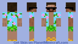 steve hawaii Minecraft Skin
