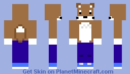 Simple Coyote Minecraft Skin