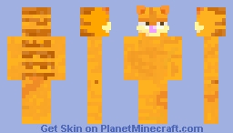 Garfield Minecraft Skin