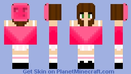 Pink Slime Minecraft Skin