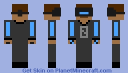 VR man Minecraft Skin