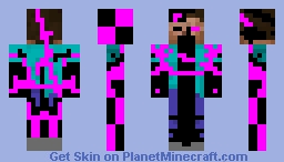 Corrupted Player Minecraft Skin
