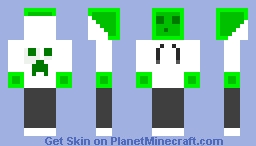 green Minecraft Skin