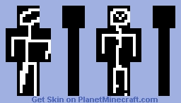 stickman Minecraft Skin