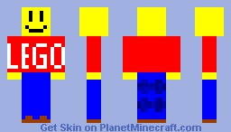 Lego man Minecraft Skin