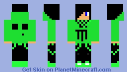 Cool Slime Boy Minecraft Skin
