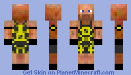 Ryback *Fixed the eyes* Minecraft Skin