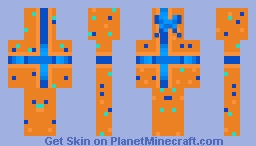 Color Inverted Birthday Present Minecraft Skin