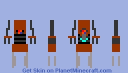mk 2 droideka power by command block Minecraft Skin