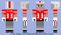 Jack Sawyer - Steelers Color Rush Minecraft Skin