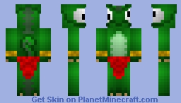 Camaleão-Man Minecraft Skin