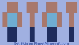 low quality steve Minecraft Skin